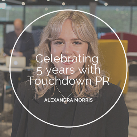 Alex Morris: Celebrating 5 Years at Touchdown PR